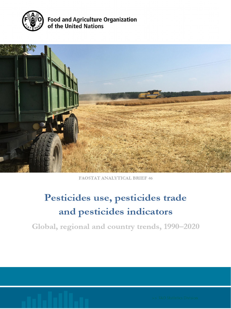 Global Pesticide Use Trends 1990-2020 | PDF | Pesticide | Agricultural Land