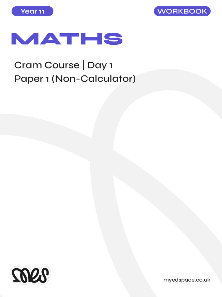 Cram Course Day 1 Paper 1 Non Calculatorpptx 1746721493 | PDF ...