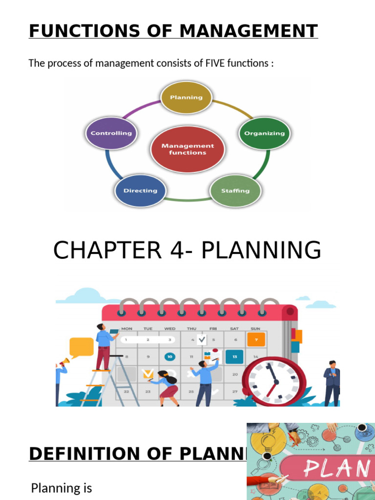 Business Studies PPT CH 4 - Planning | PDF | Policy | Planning