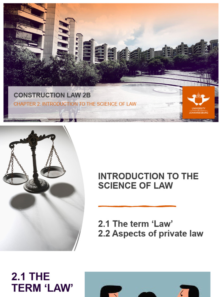 Introduction to Construction Law | PDF | Justice | Crime & Violence