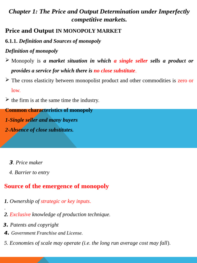 Microeconomics II All Chapters Module PDF | PDF | Monopoly | Price ...