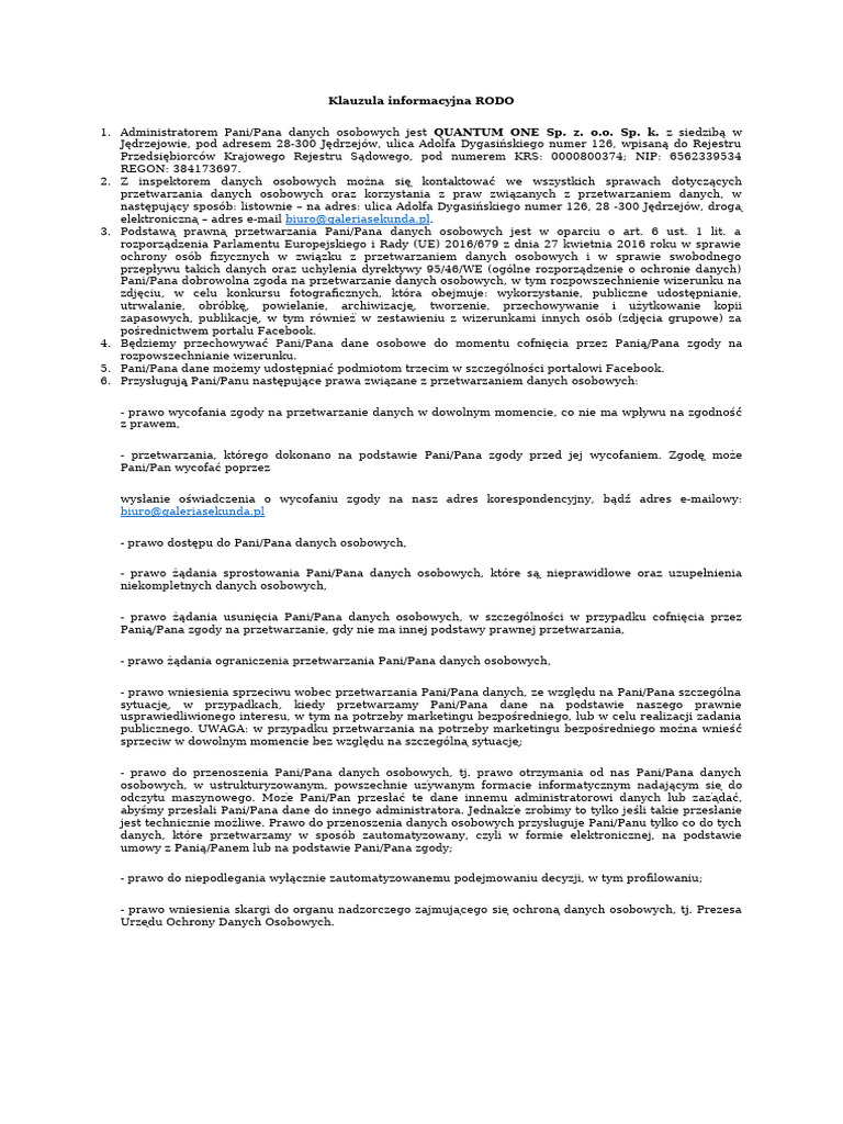 Kaluzla Informacyjna Sekunda | PDF