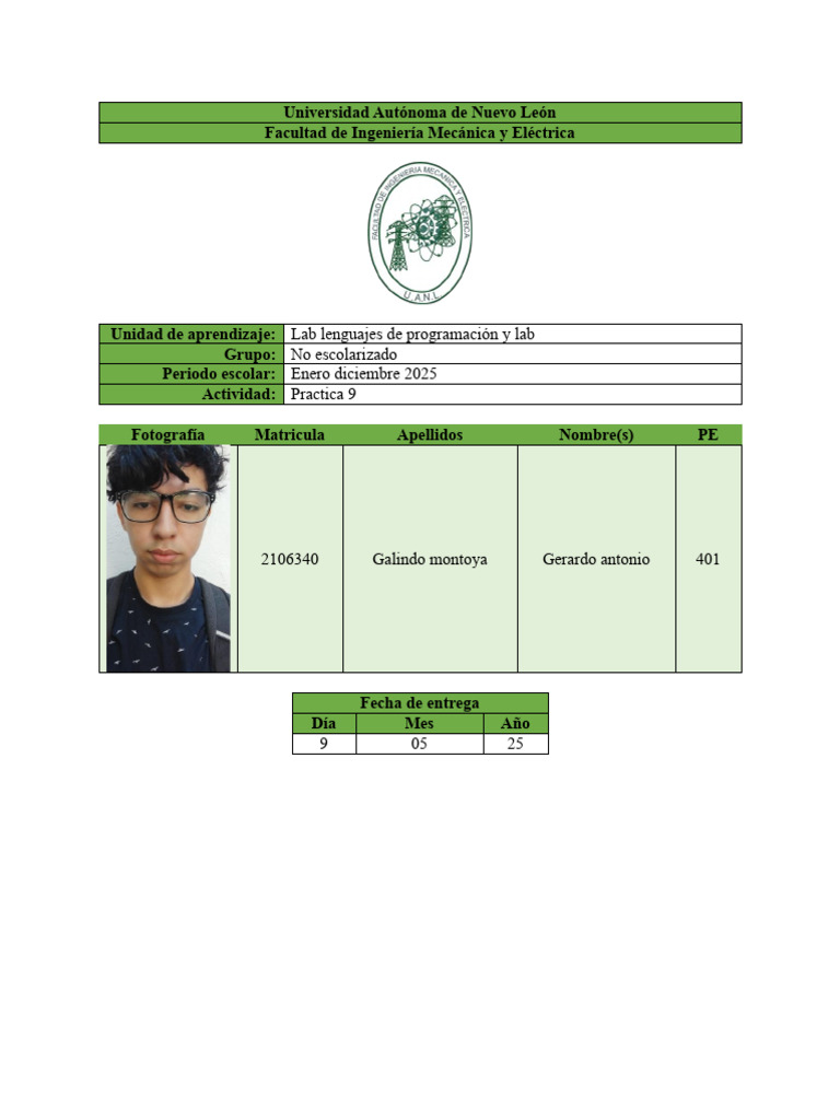 Practica 9 Leng de Prog | PDF | Redes | Internet y web