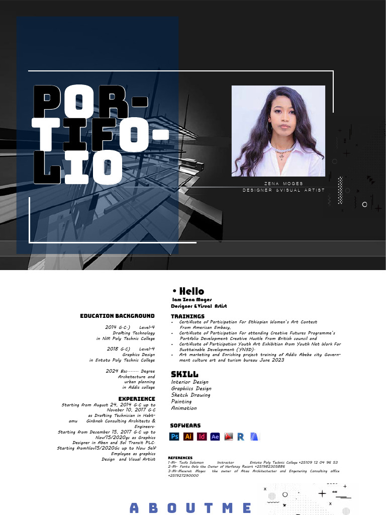 Zena .M Arc Int Portifolio-1 | PDF | Liberal Arts Education | Design