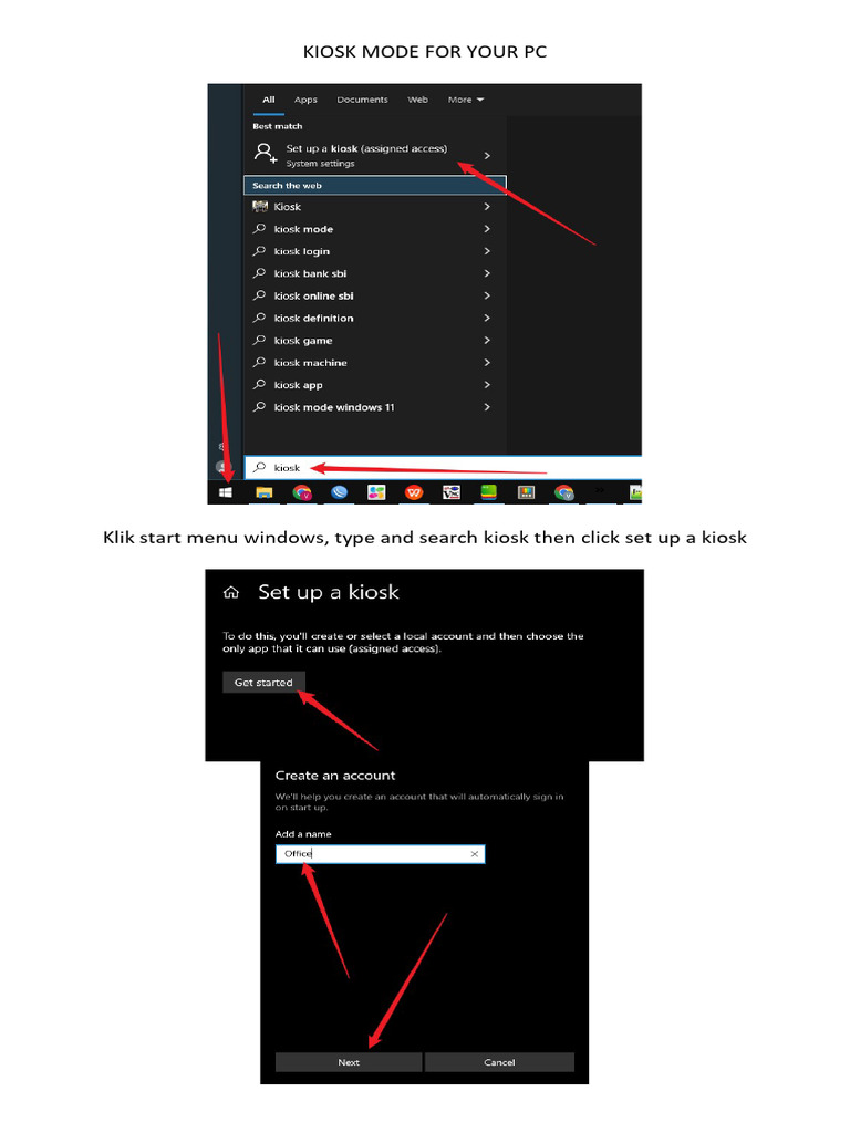 Kiosk Mode Browser | PDF