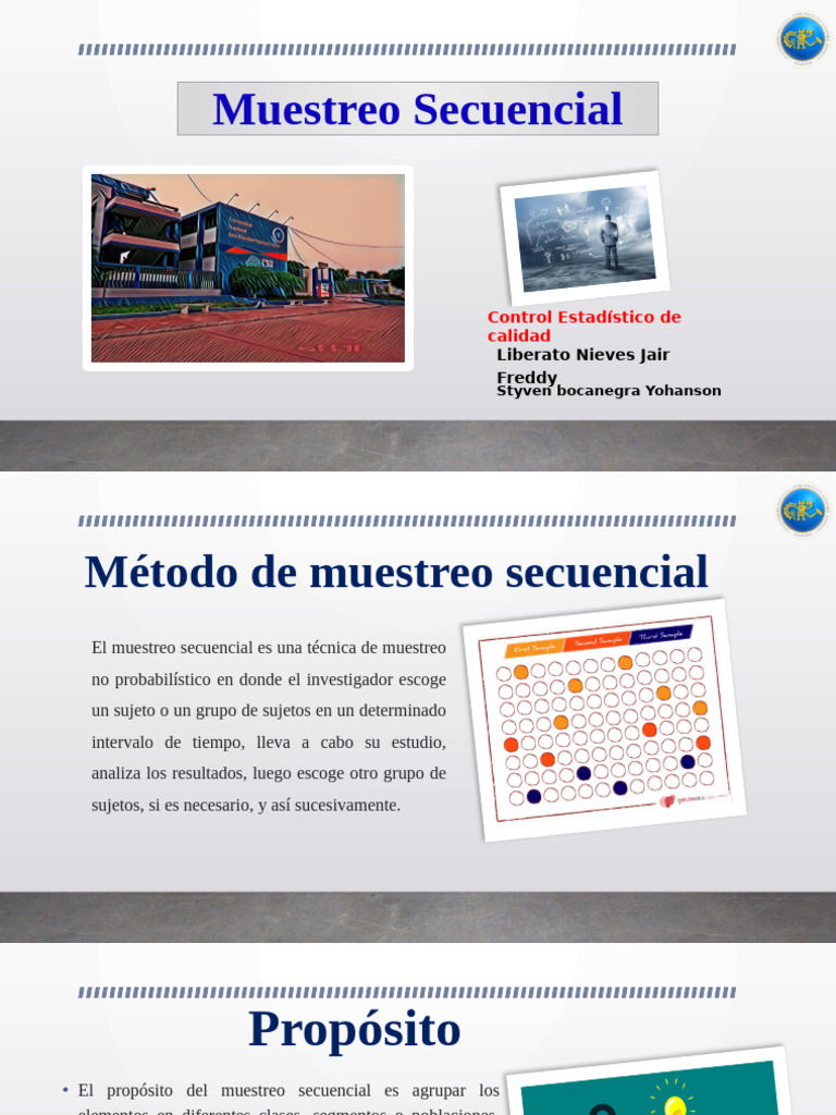 Muestreo Secuencial | PDF | Muestreo (Estadísticas) | Experimentar
