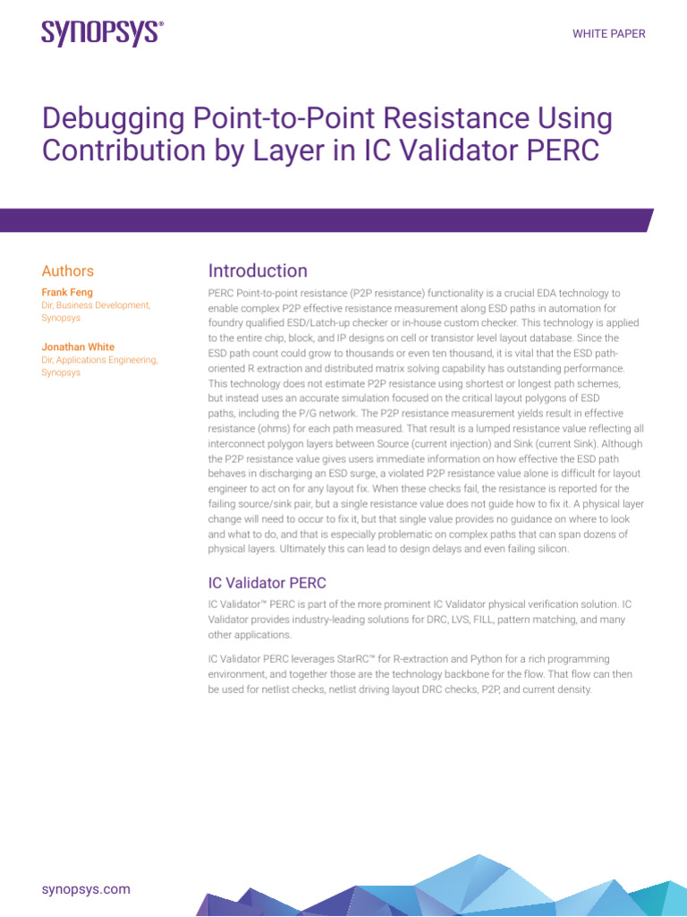 Ic Validator Perc p2p Resistance | PDF | Peer To Peer | Integrated Circuit