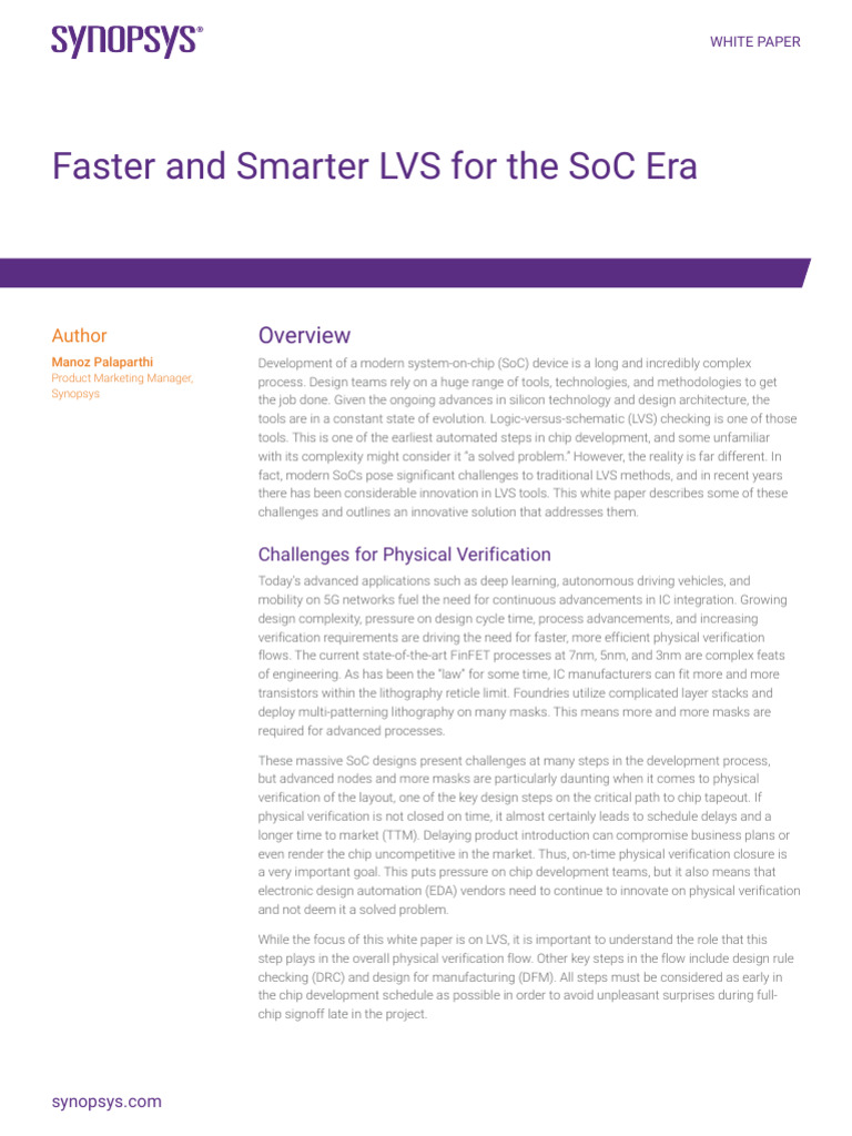Explorer Lvs WP | PDF | System On A Chip | Integrated Circuit