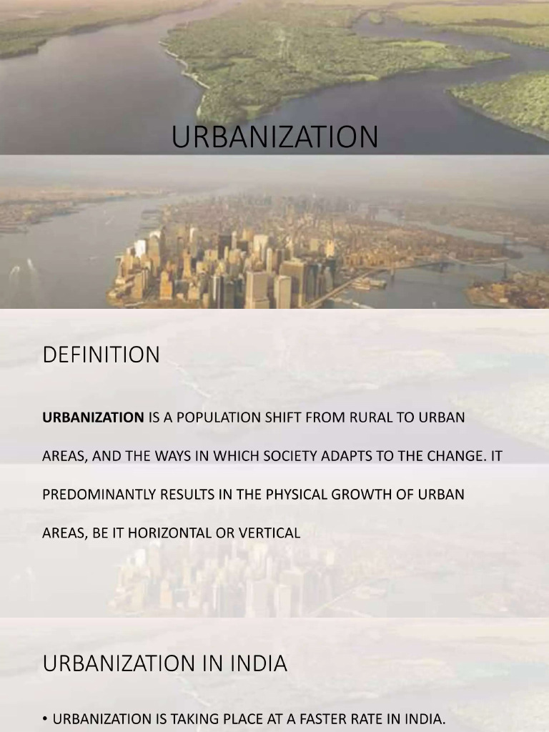 Urbanization and Its Forms | PDF