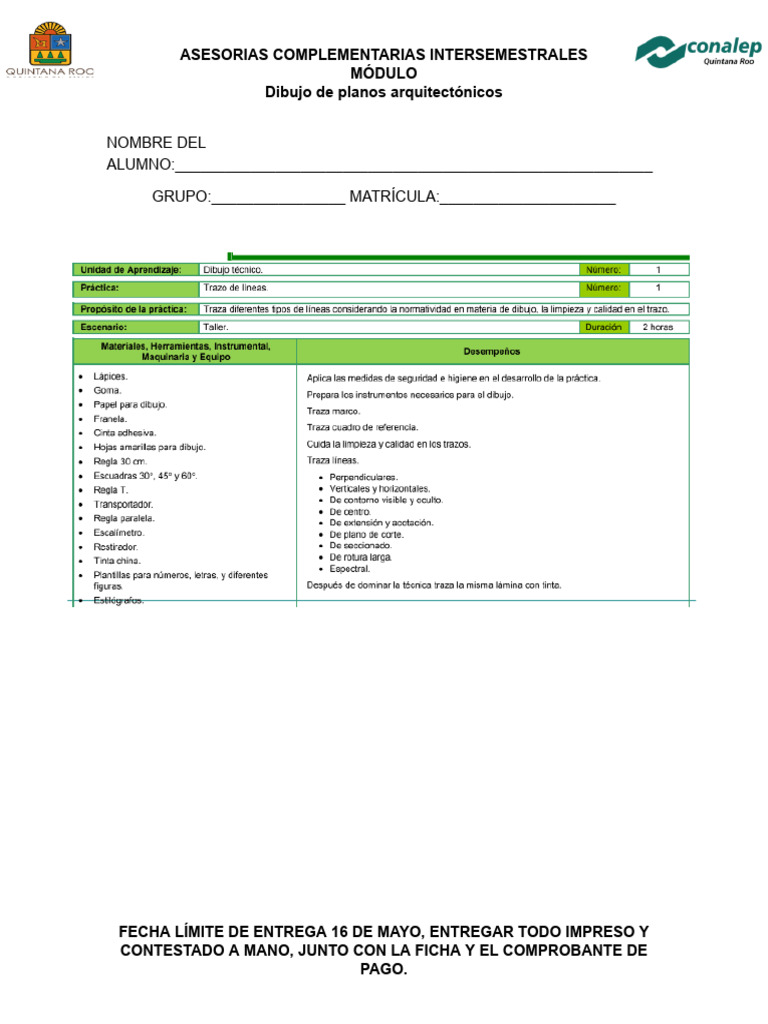 ACI MODULO Dibujo de Planos Arquitectónicos.docx | PDF