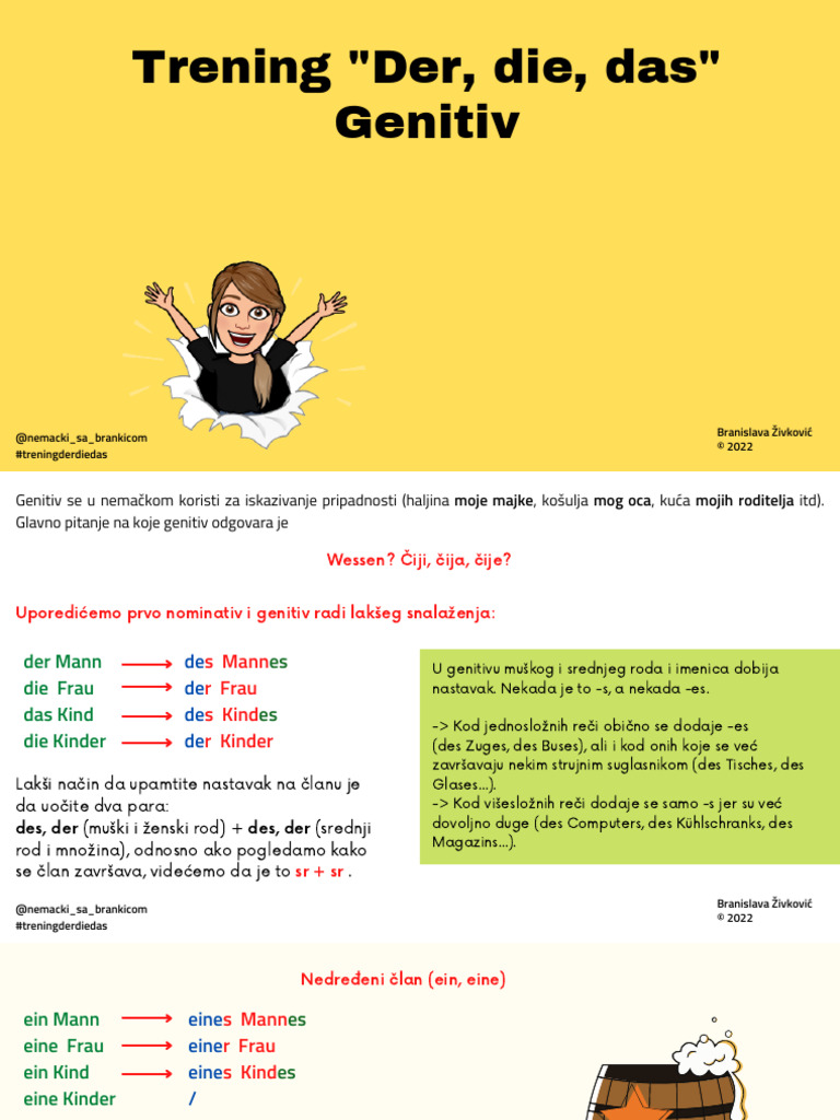 Genitiv | PDF