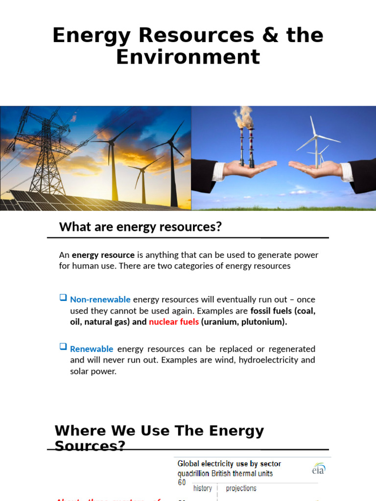 ENV 107 Energy+Resources+&+the+Environment | PDF | Petroleum | Biogas