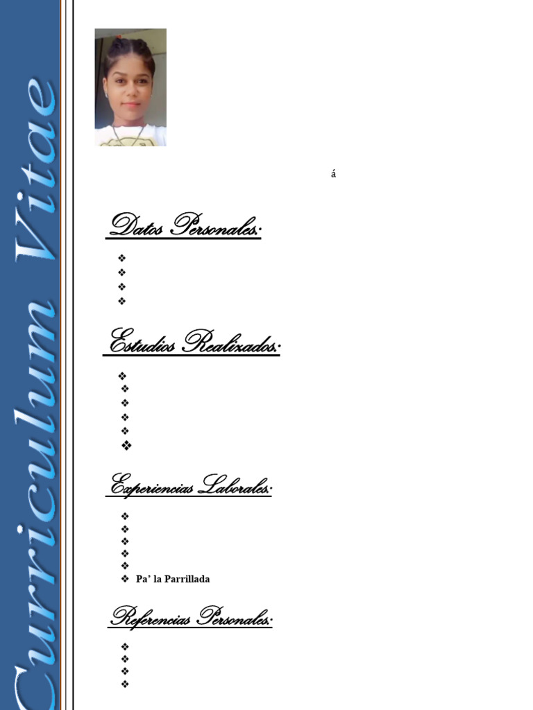 Curriculum de Cristal Quezada | PDF