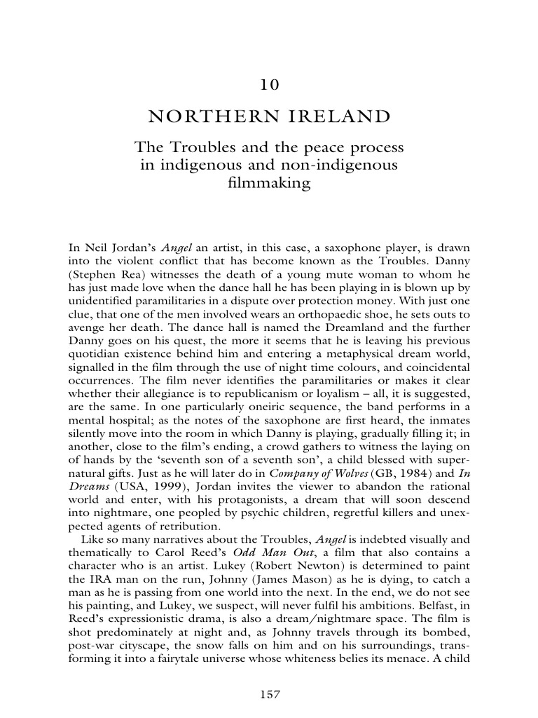 Ruth Barton, The Troubles and The Peace Process | PDF