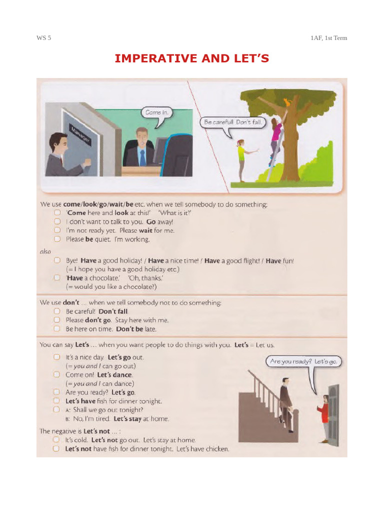 WS5 - Imperative and Lets | PDF