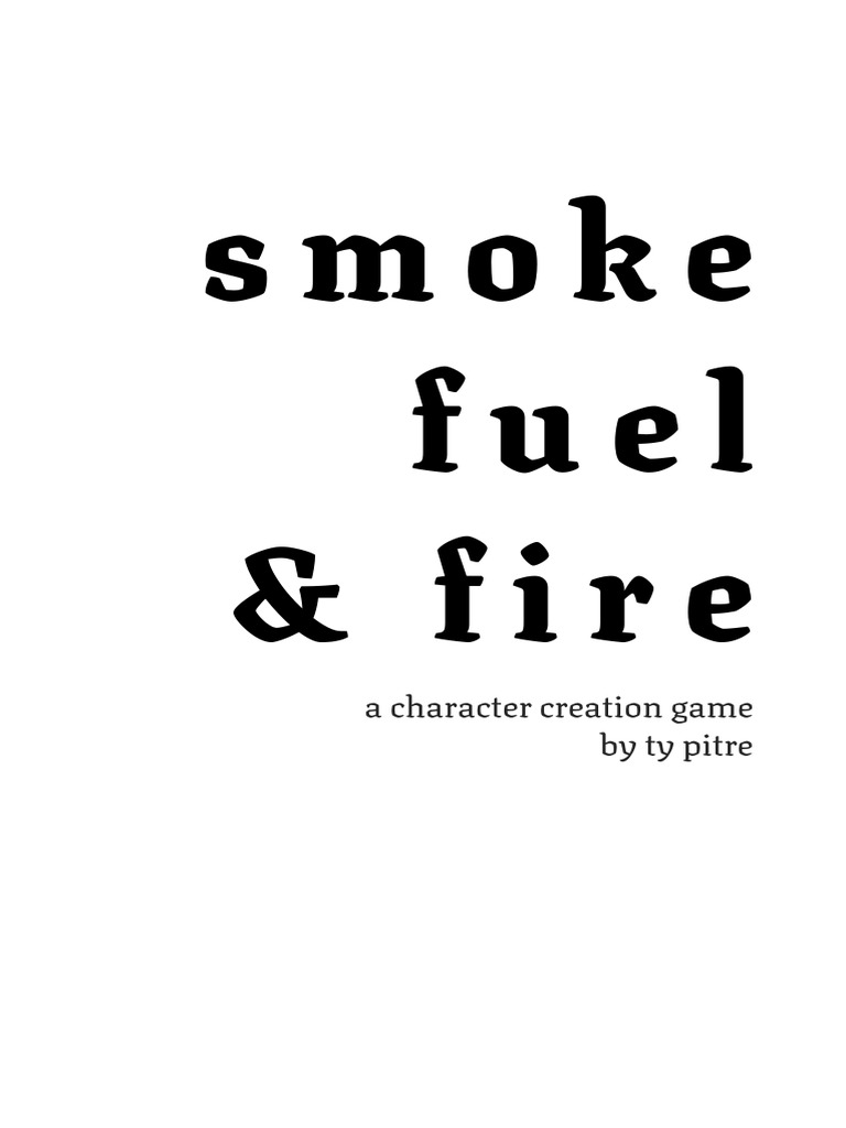 Smoke Fuel Fire (Spreads) | PDF