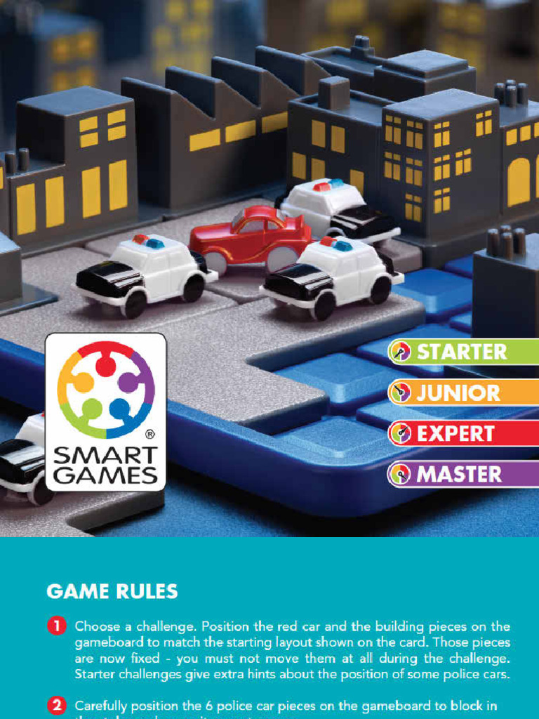 SmartGames Roadblock Road Block - Challenge Booklet | PDF