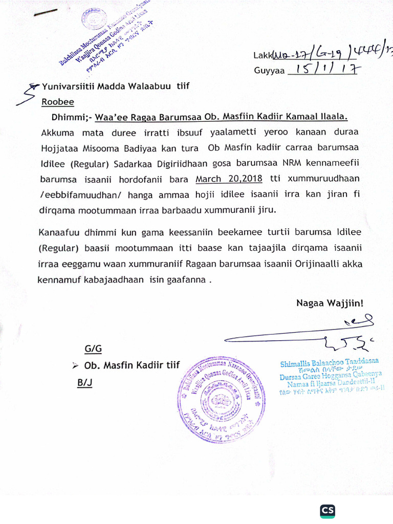 Mesfin Kedir | PDF