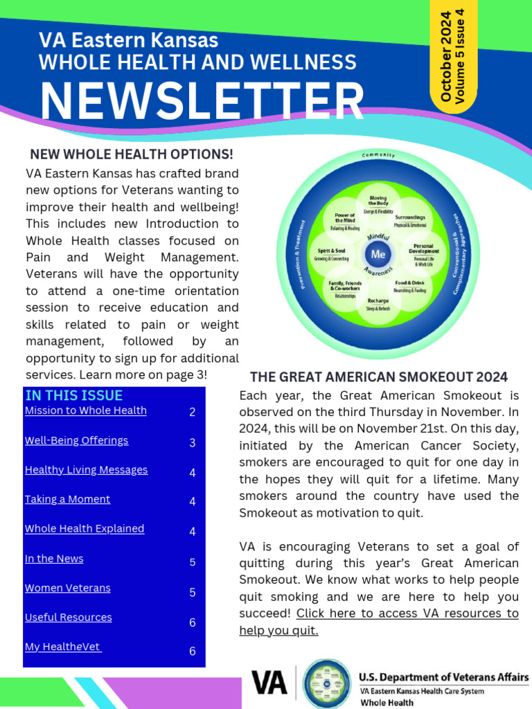 Whole Health Newsletter Oct 2024 | PDF | Mammography | Breast Cancer