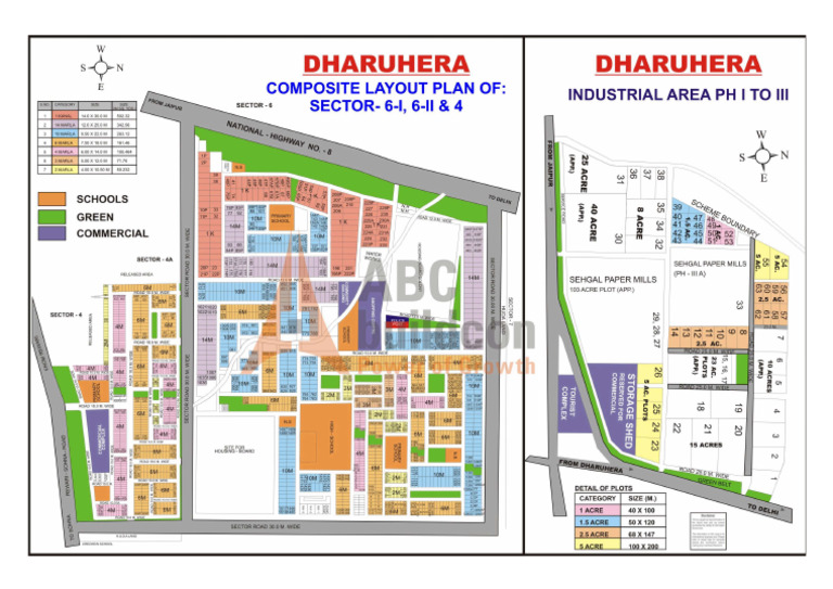 Dharuheda Map | PDF