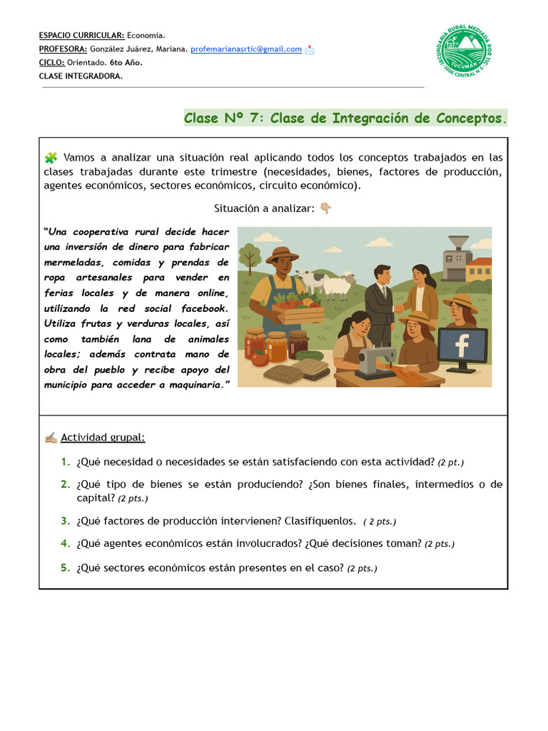 Clase7 Economia 6to | PDF