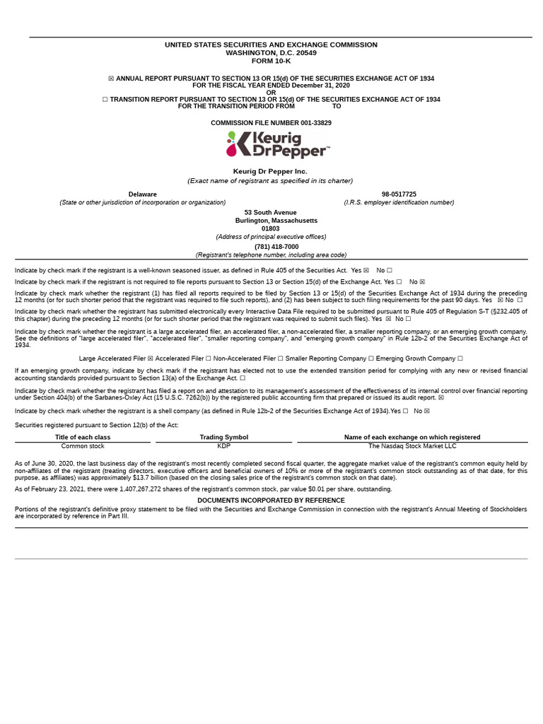 20 10k | PDF | Form 10 K