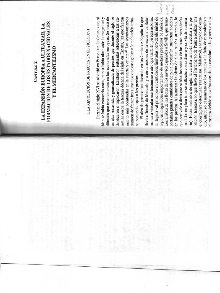 Cortés Conde, Cap. 2 de HEM | PDF