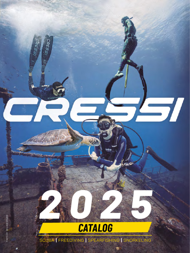 2025 Cressi Diving Equipment Catalog | PDF | Snorkeling | Underwater Diving