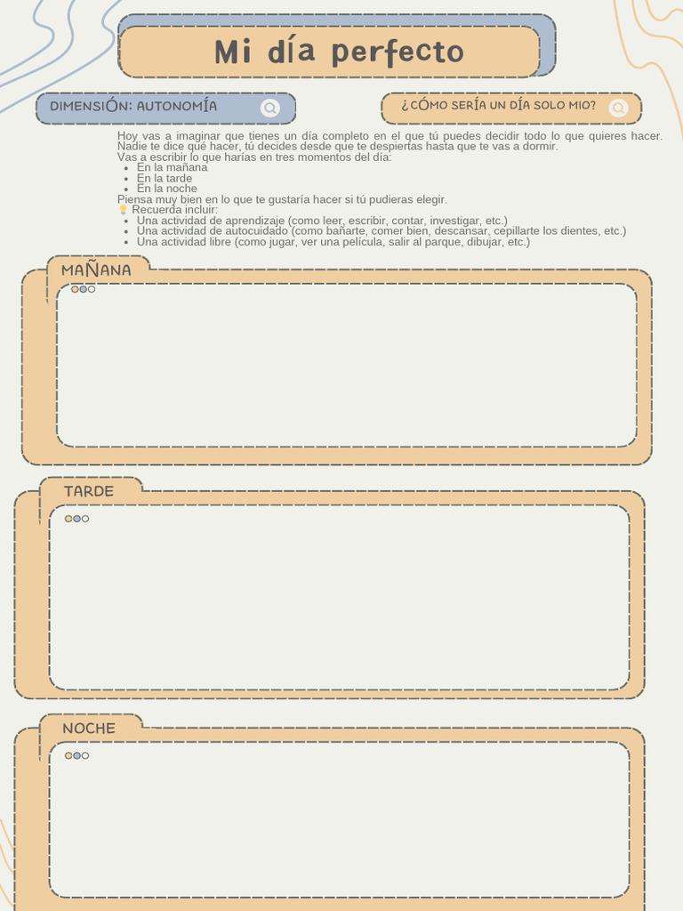 Blue Cream Pastel Cute Class Schedule A4 Document | PDF