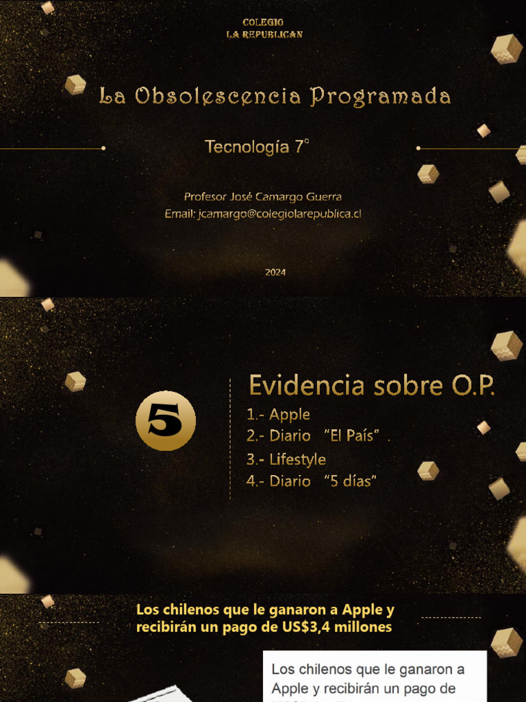 Obsolescencia Programada - Evidencias | PDF