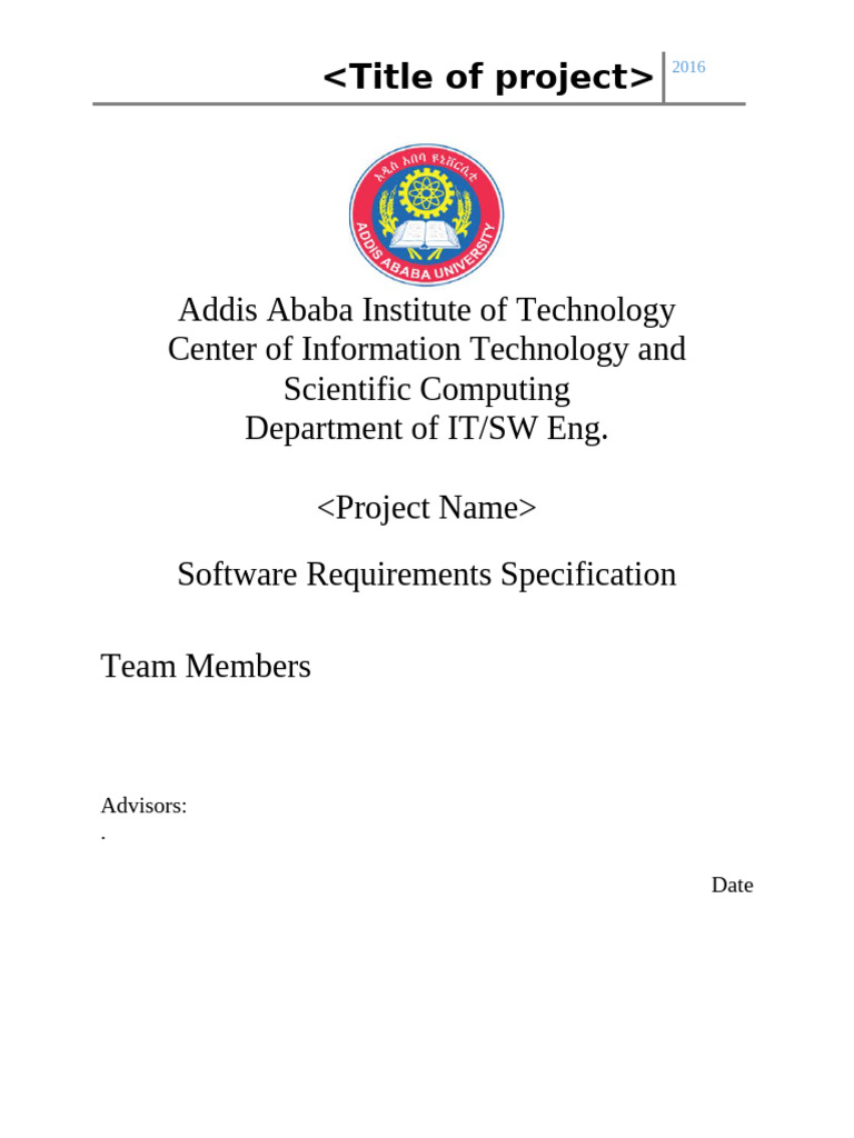 SRS Templet | PDF | User Interface | Microsoft Sql Server