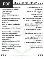 Marcha Malvinas | PDF