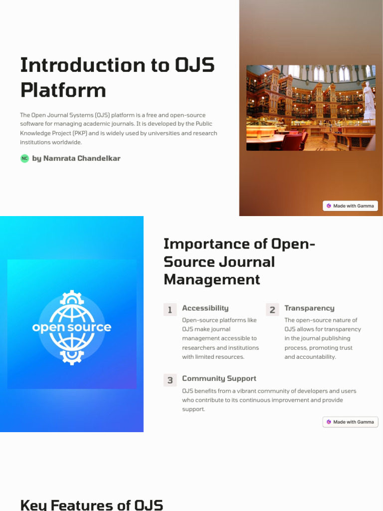 Introduction To OJS Platform | PDF | Human Communication | Publishing