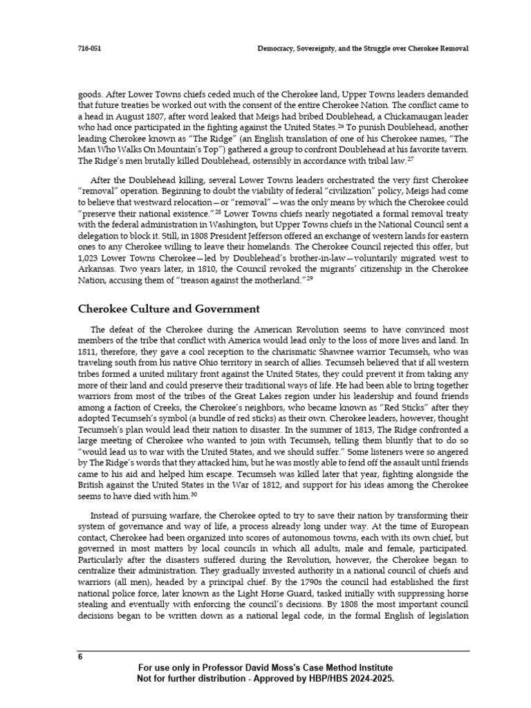Kami Export - Cherokee Removal Case Study | PDF | Cherokee | Muscogee