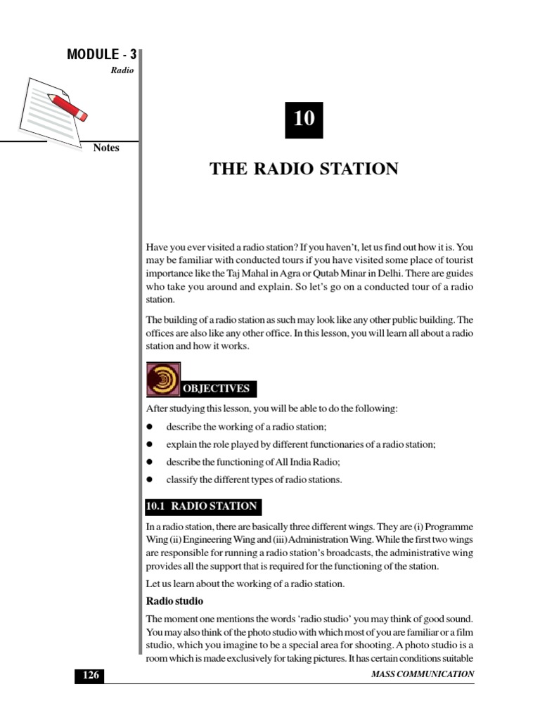 Understanding Radio Station Operations | PDF