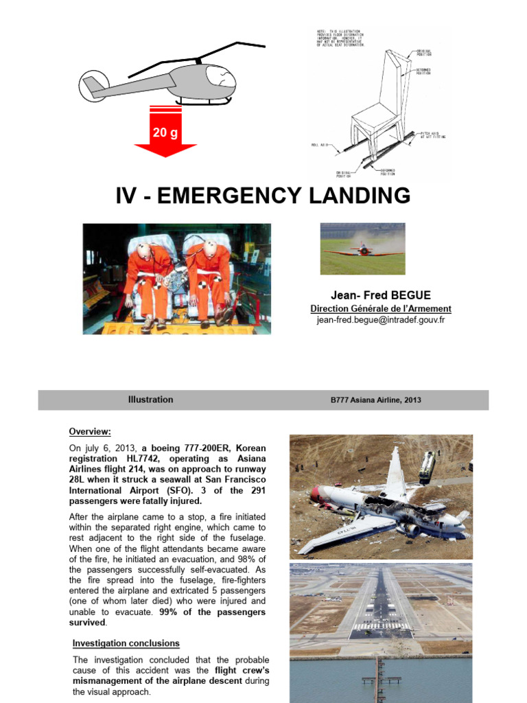 Aircraft Loads - Emergency Landing - Edition 2021 | PDF | Aviation ...