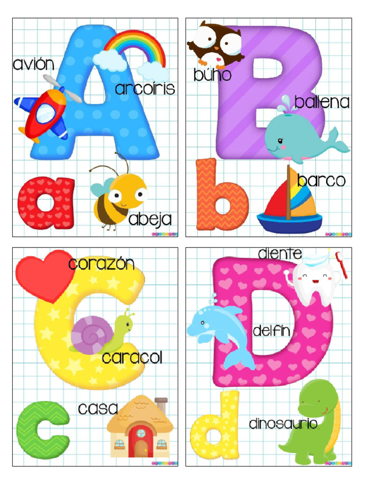 ALFABETO Y NUMEROS | PDF