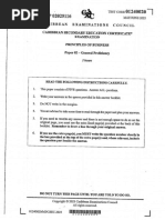CSEC POB Paper 2 2021 (Ans) | PDF | Mediation | Economies