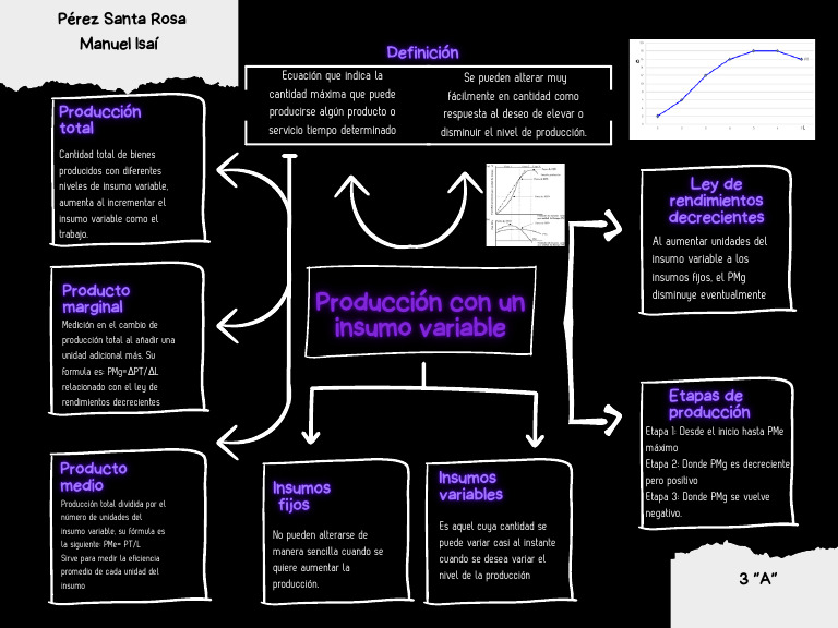 Mapa Conceptual Produccion Con Un Insumo Variable | PDF | Ciencias económicas | Economias
