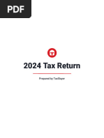 2024 Turbo Tax Return | PDF | Irs Tax Forms | Tax Deduction