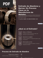 Proceso de Estirado: Tipos y Usos | PDF | Acero | Deformación (ingeniería)