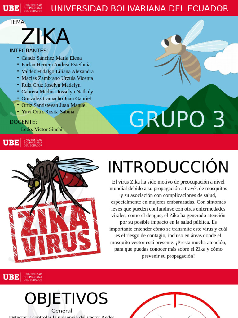 Prevención y Control del Virus Zika | PDF | Fiebre del zika | Virus Zika