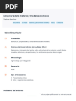 Modelos Corpusculares de Materia | PDF
