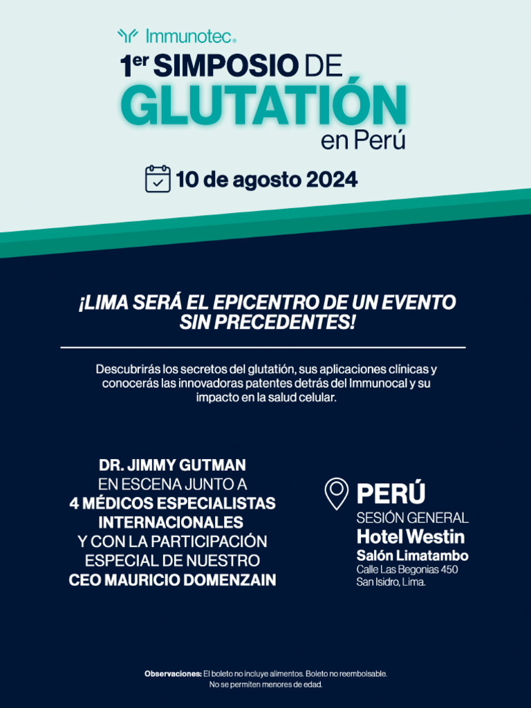 Brochure 1er Simposio | PDF