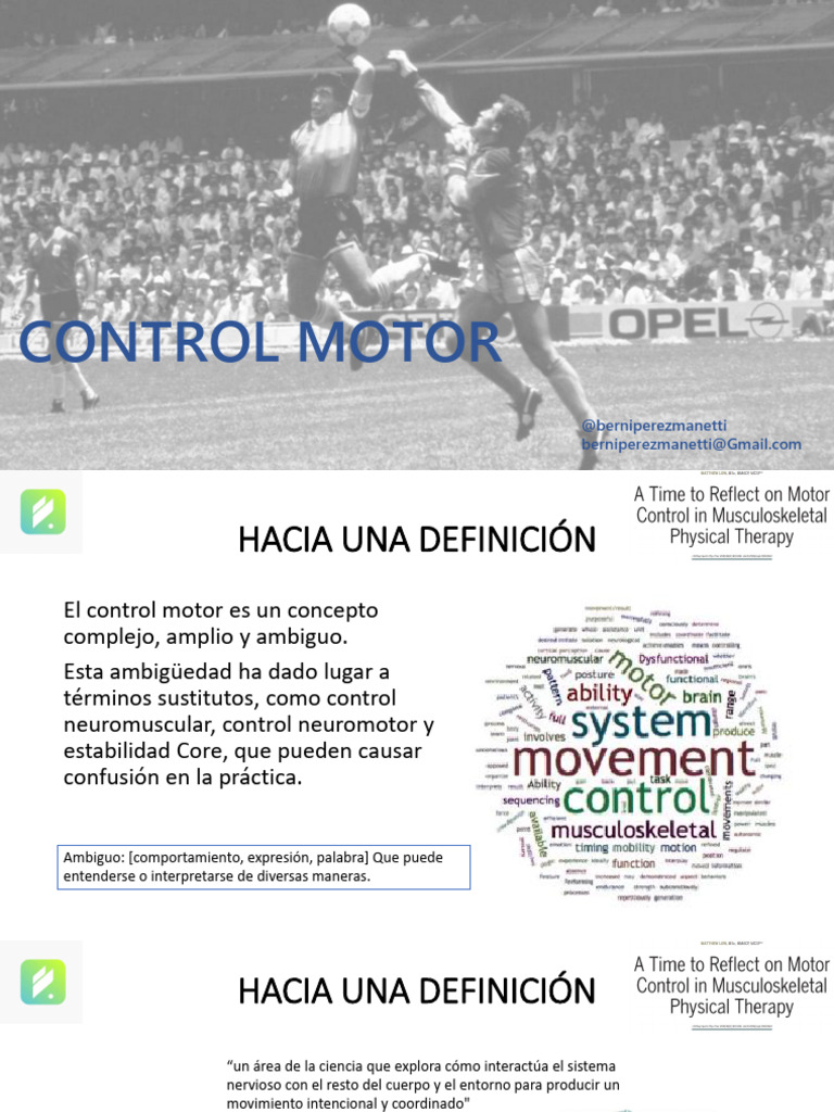 Hacia El Control Motor | PDF | Aprendizaje | Neuroplasticidad
