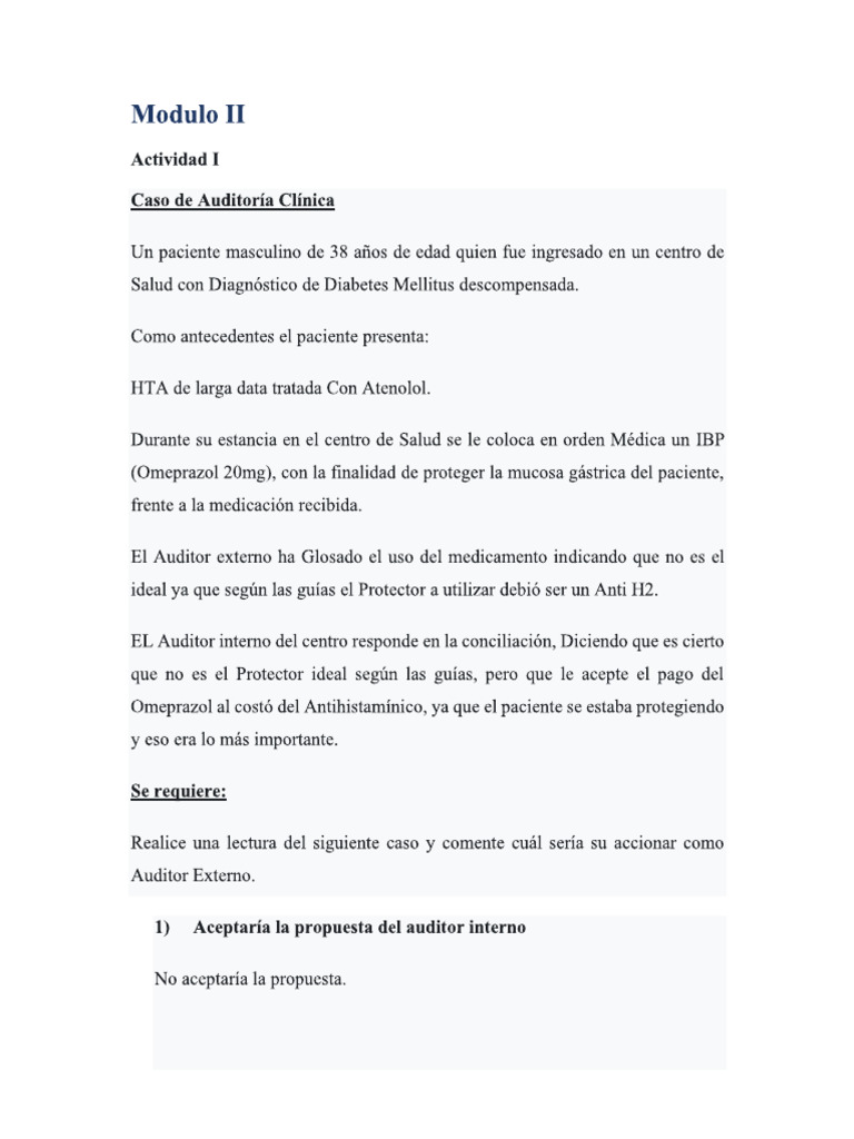 Modulo II Parte I, Anny C. de Los Santos | PDF