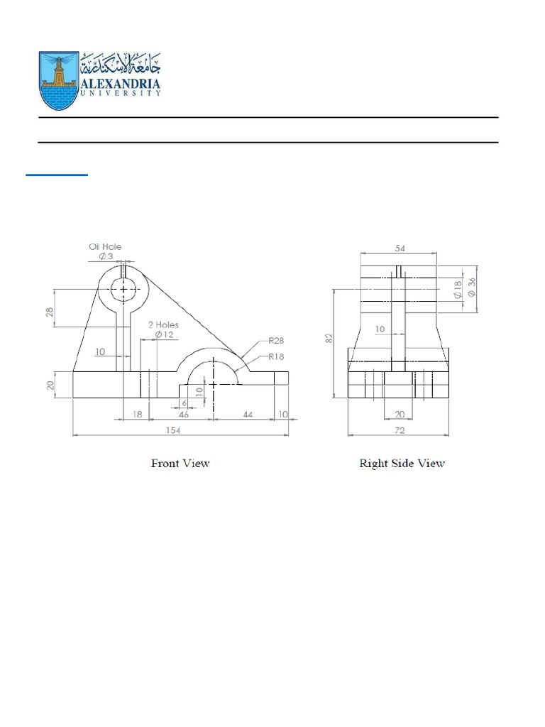 CW 4-Orthographic Projection | PDF