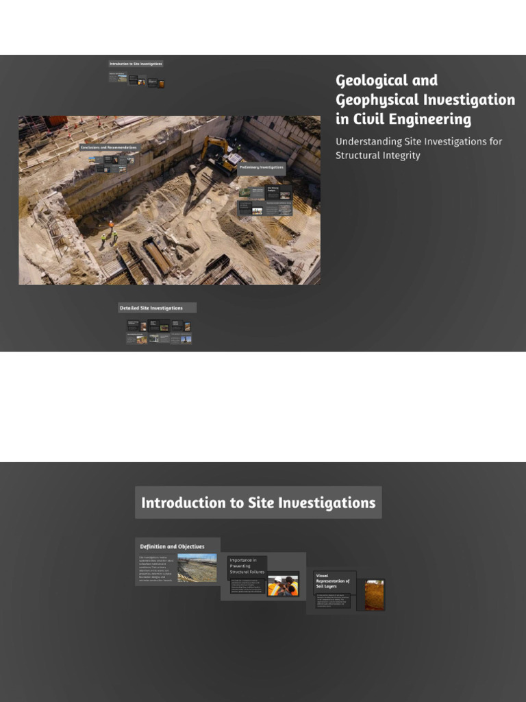 Site Investigations | PDF
