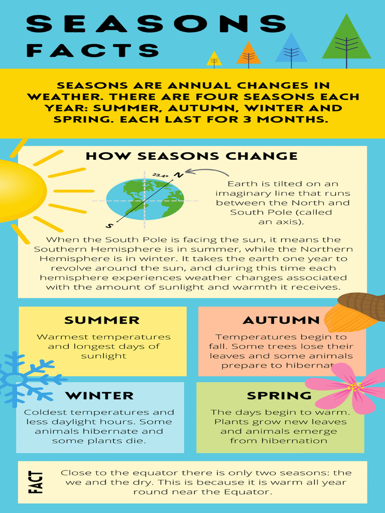 Seasons Infographic | PDF