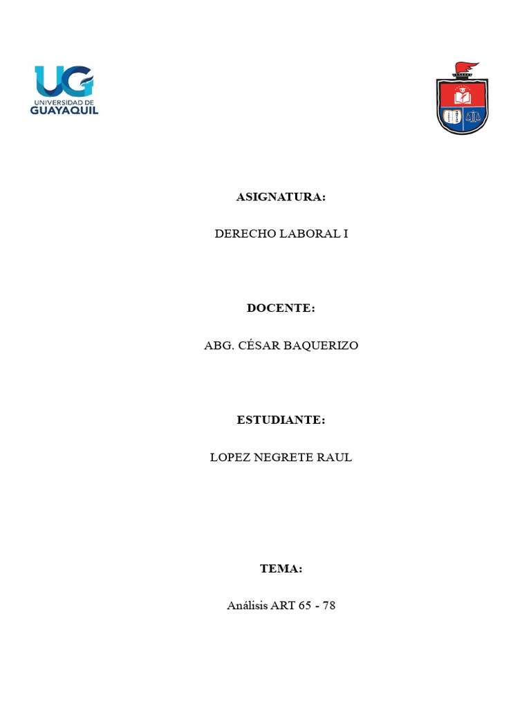 Primer Deber 2do Parcial Laboral | PDF | Salario | Vacaciones